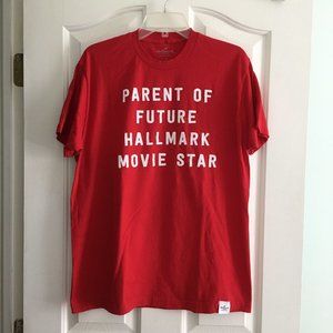 Hallmark | Shirts | 32 Hallmark Channel Movie Star Red Unisex Short ...